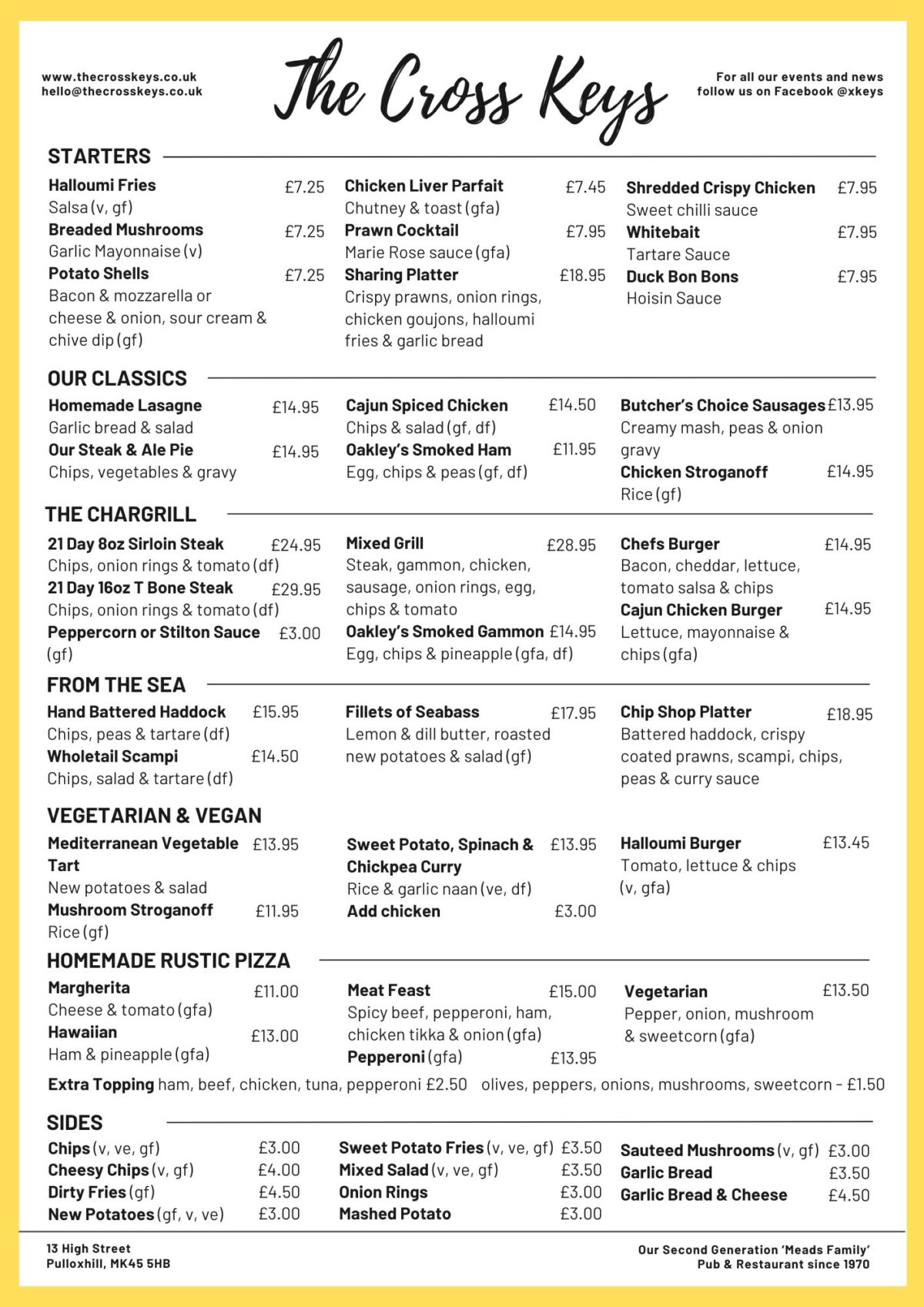 The Cross Keys Pulloxhill - Award Winning Pub and Restaurant
