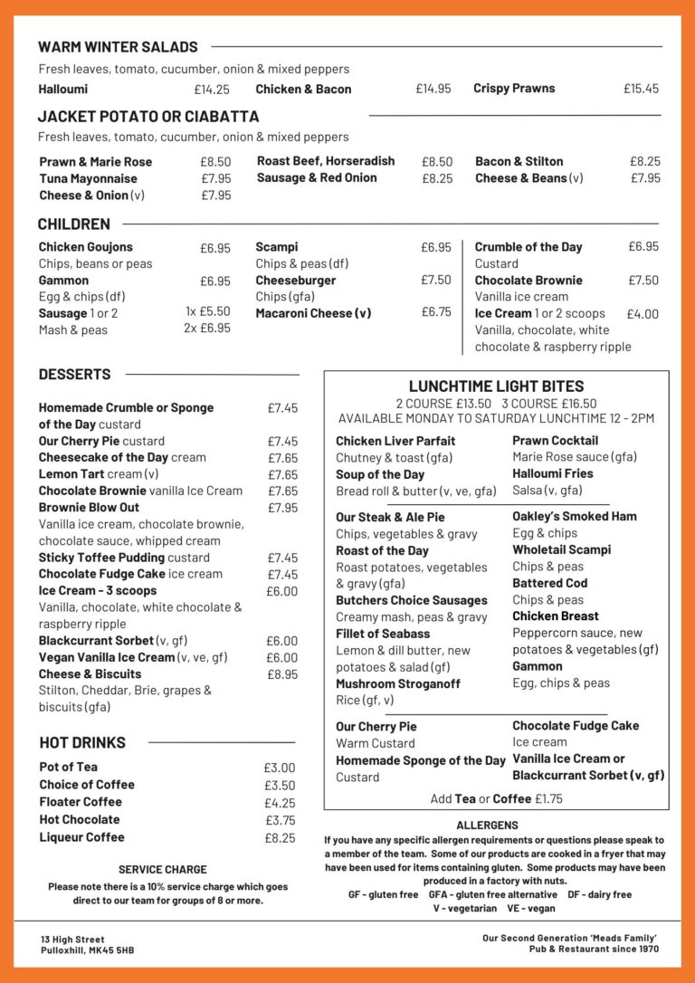 The Cross Keys Pulloxhill - Award Winning Pub and Restaurant